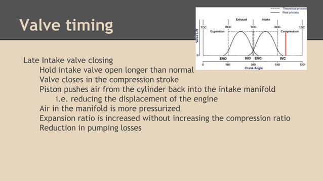 Internal Combustion Engines - Variable valve lift | PPT
