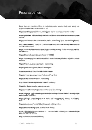 Ice rock mining white paper latest | PDF