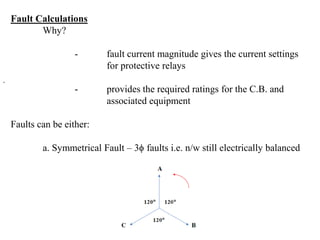ECNG 3015 - PU system and 3Phase Fault calculation | PPSX