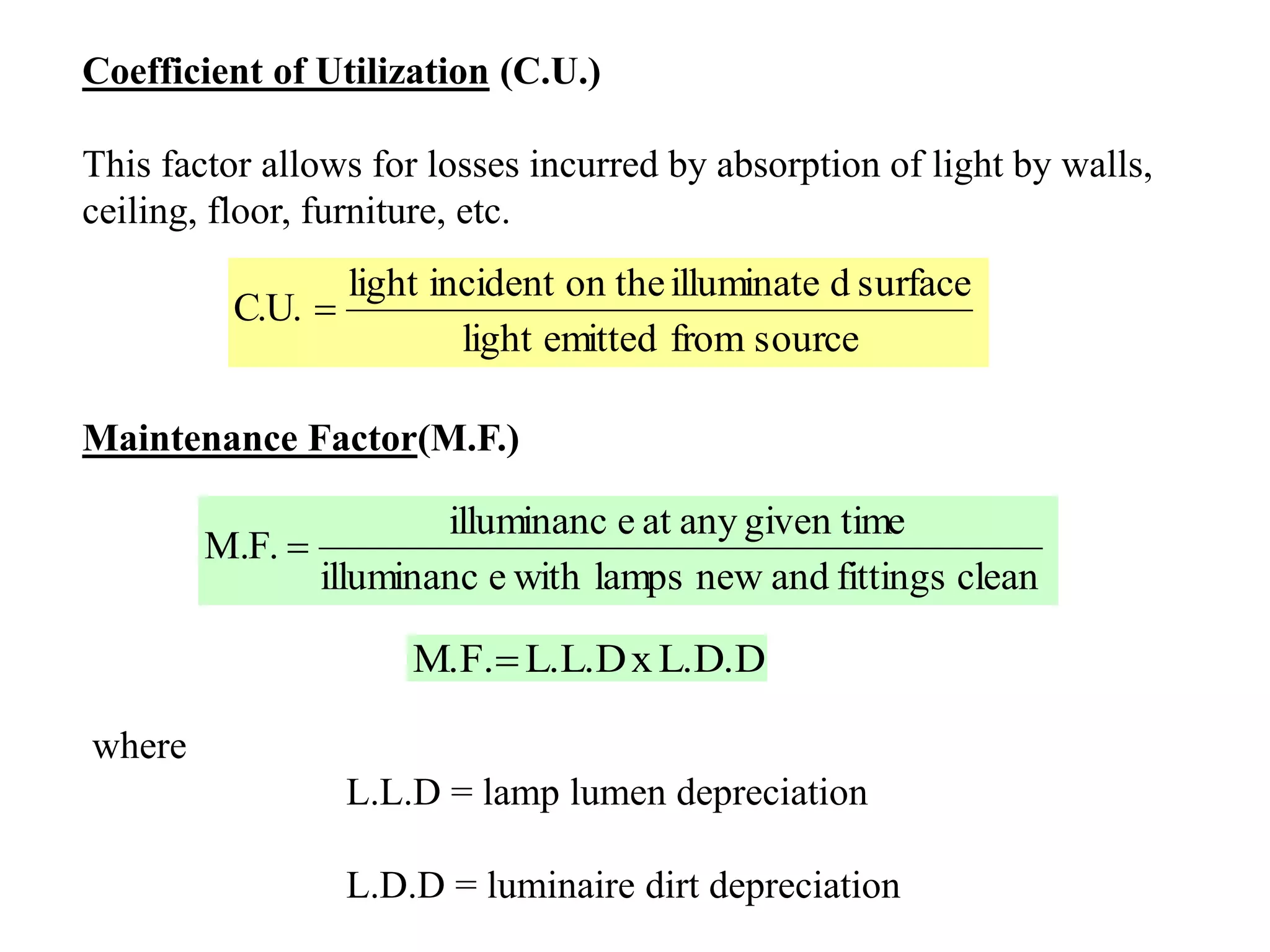 Ices chapter 8 - illumination engineering | PPSX