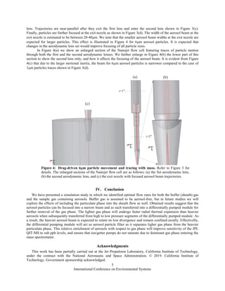 Design of an Aerodynamic Lens for PM2.5 Chemical Composition Analysis ...