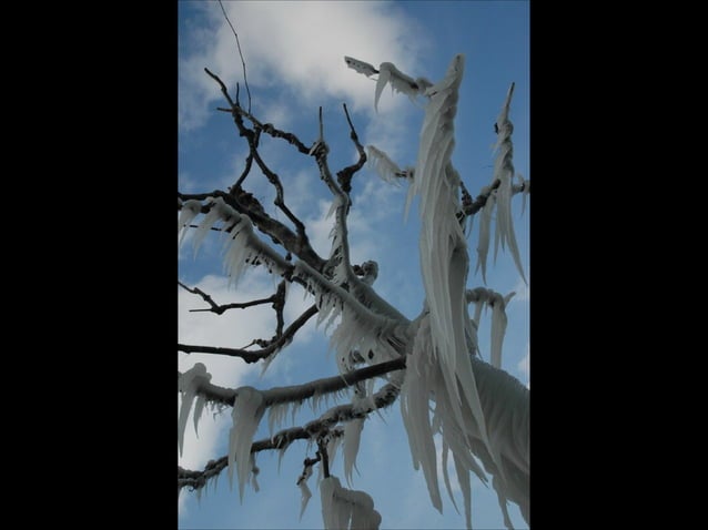 Awesome, but real stunning pictures of freezing ice in Switzerland. | PPT