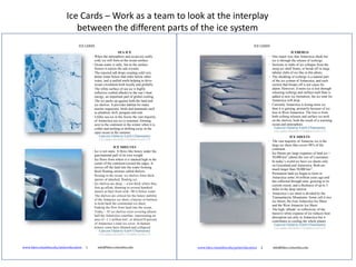 The Antarctic Ice System | PPTX | Geography | Science