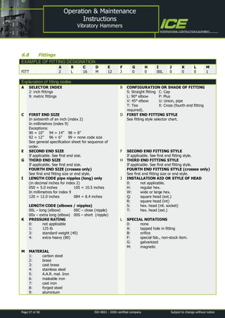 ICE Vibratory Hammer Owners Manual | PDF