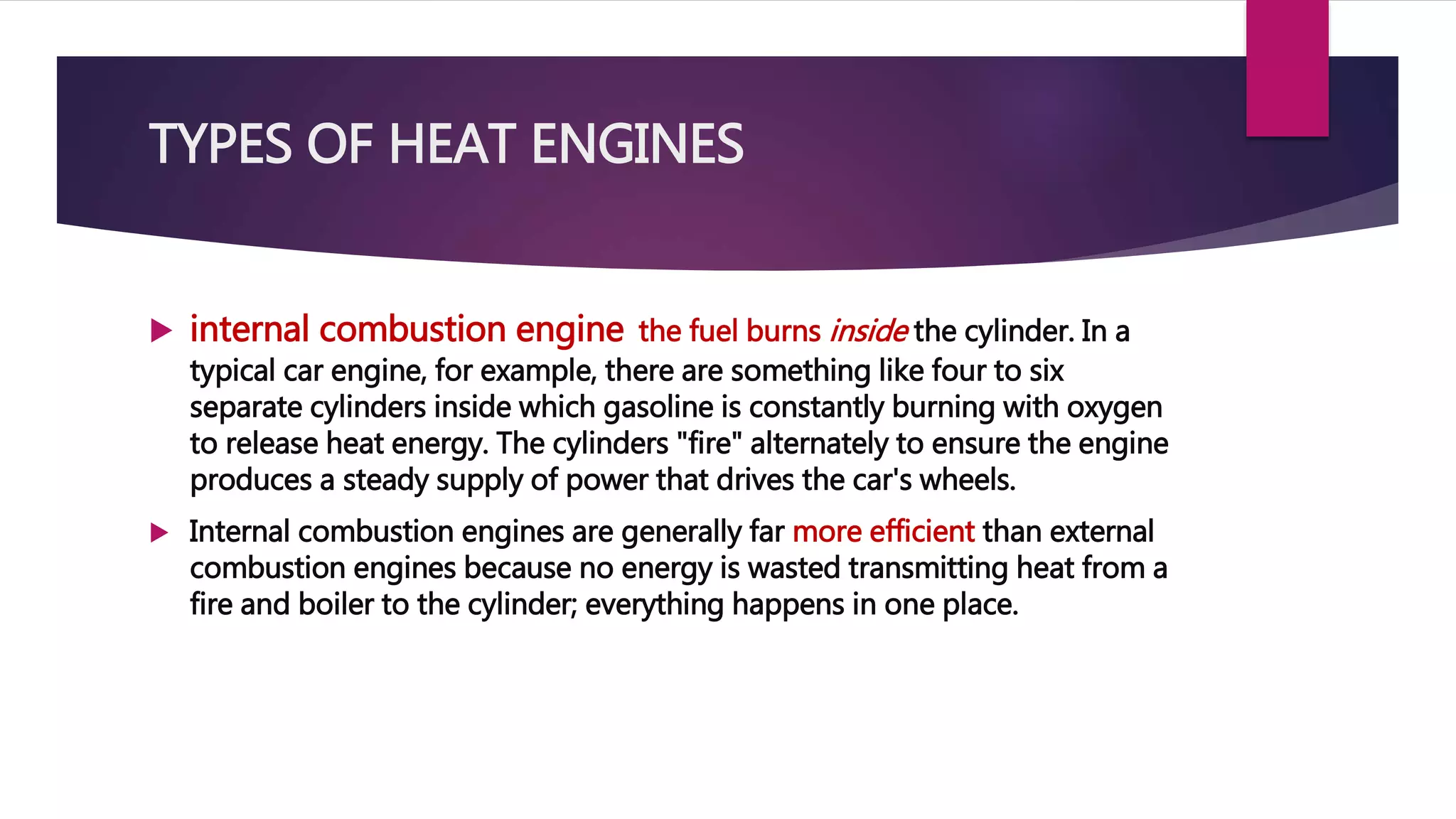 internal combustion engines vs electric motors | PPTX