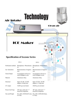 Icezone leaflet | PDF