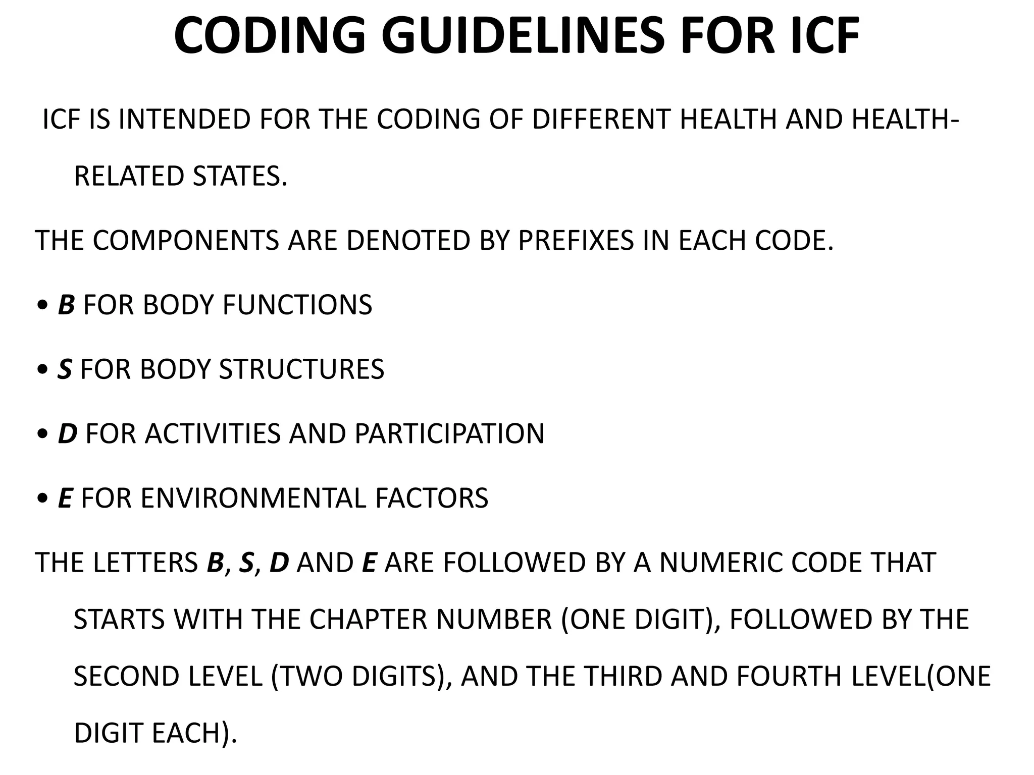 international classification of functioning, disability and health | PPTX