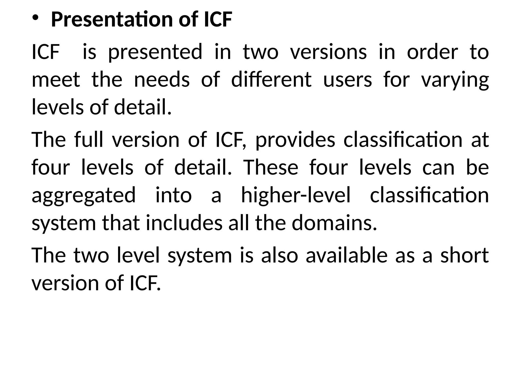 ICF | PDF