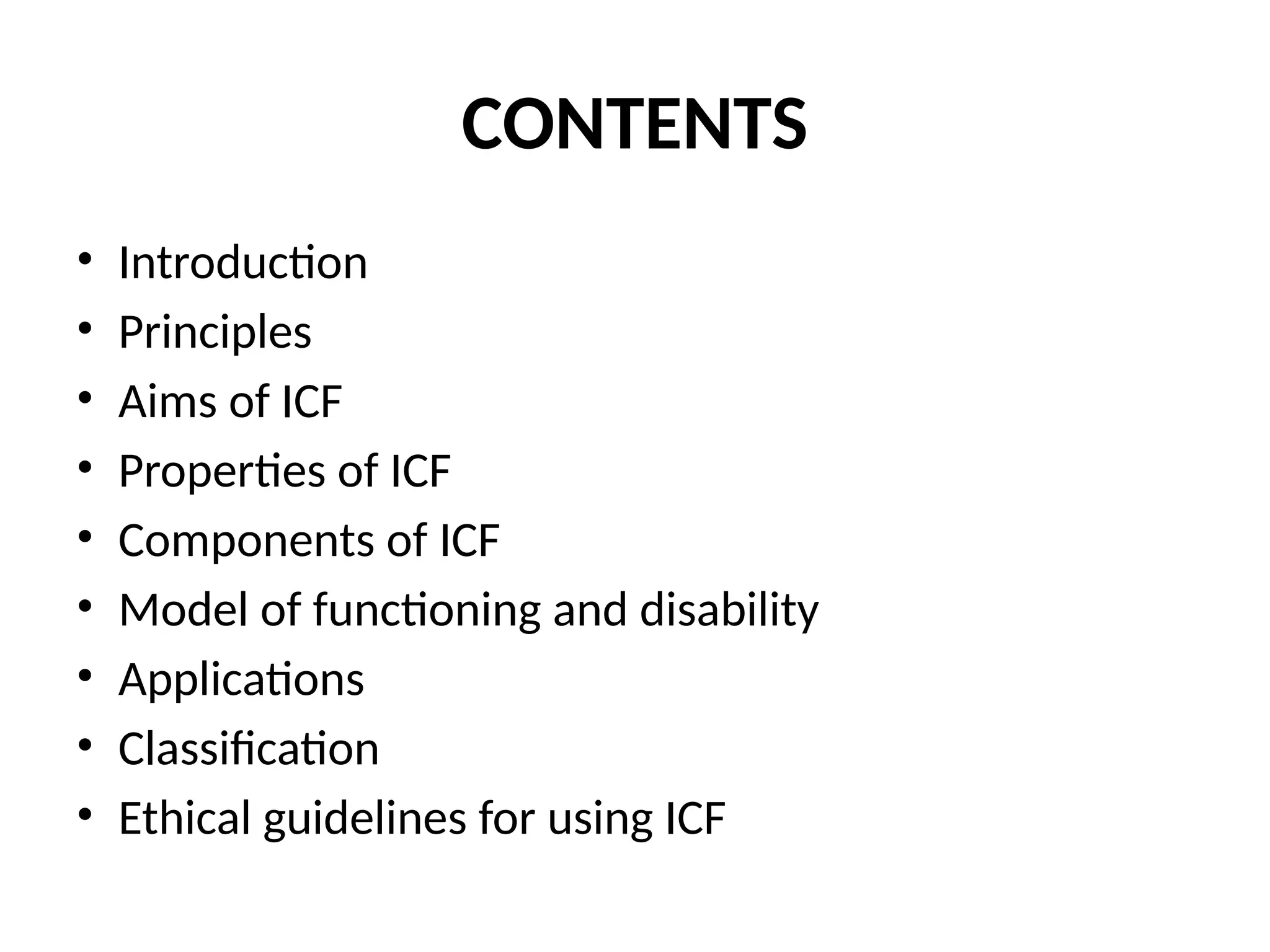 ICF | PDF