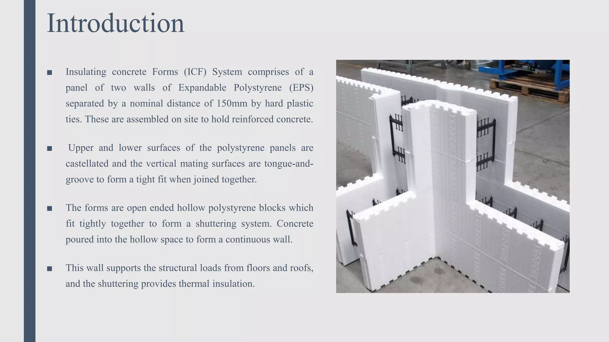 Insulated concrete formwork | PPTX | Civil Engineering Industry ...
