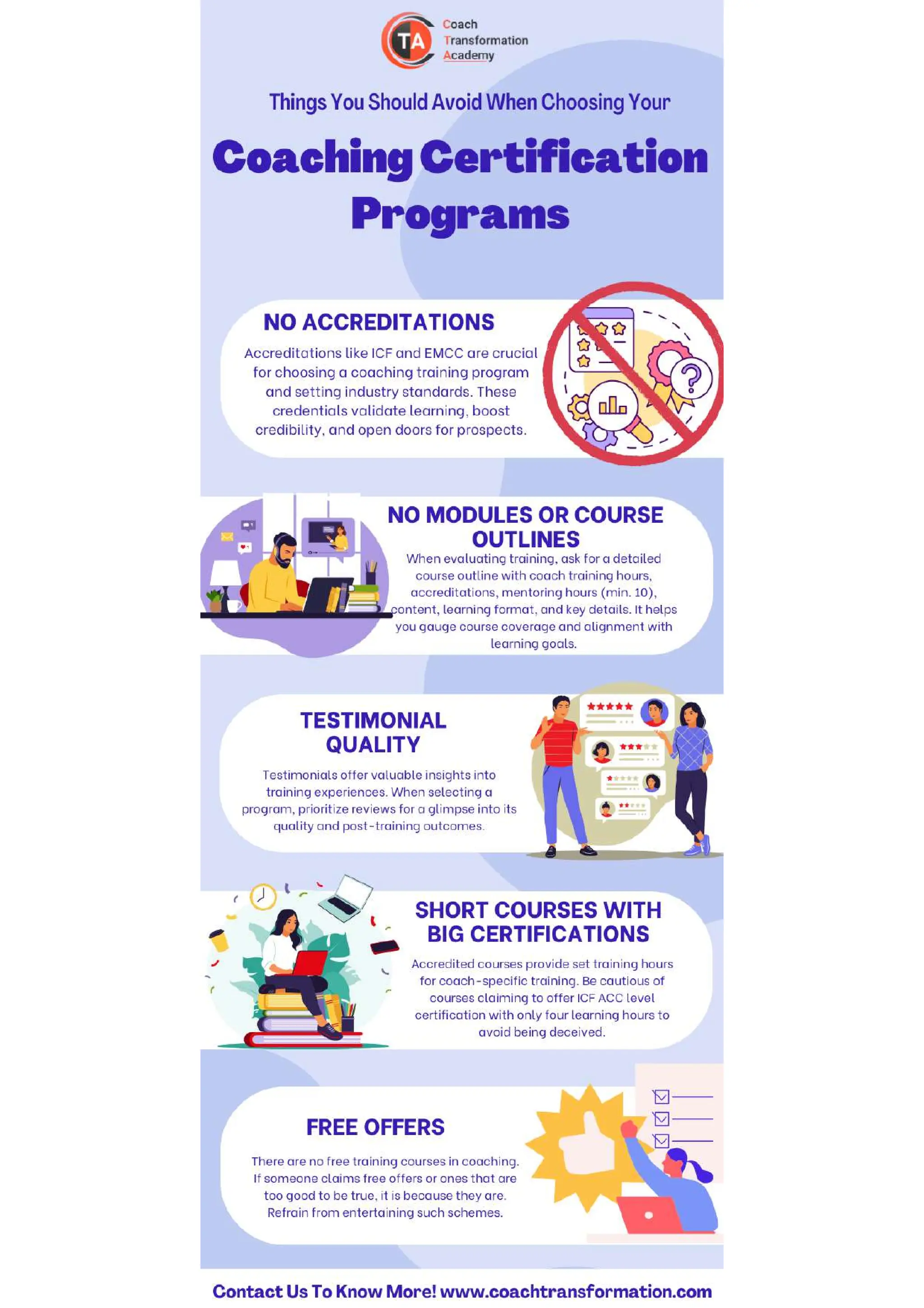 ICF-Accredited Coaching Certification Programs - Coach Transformation Academy | PDF