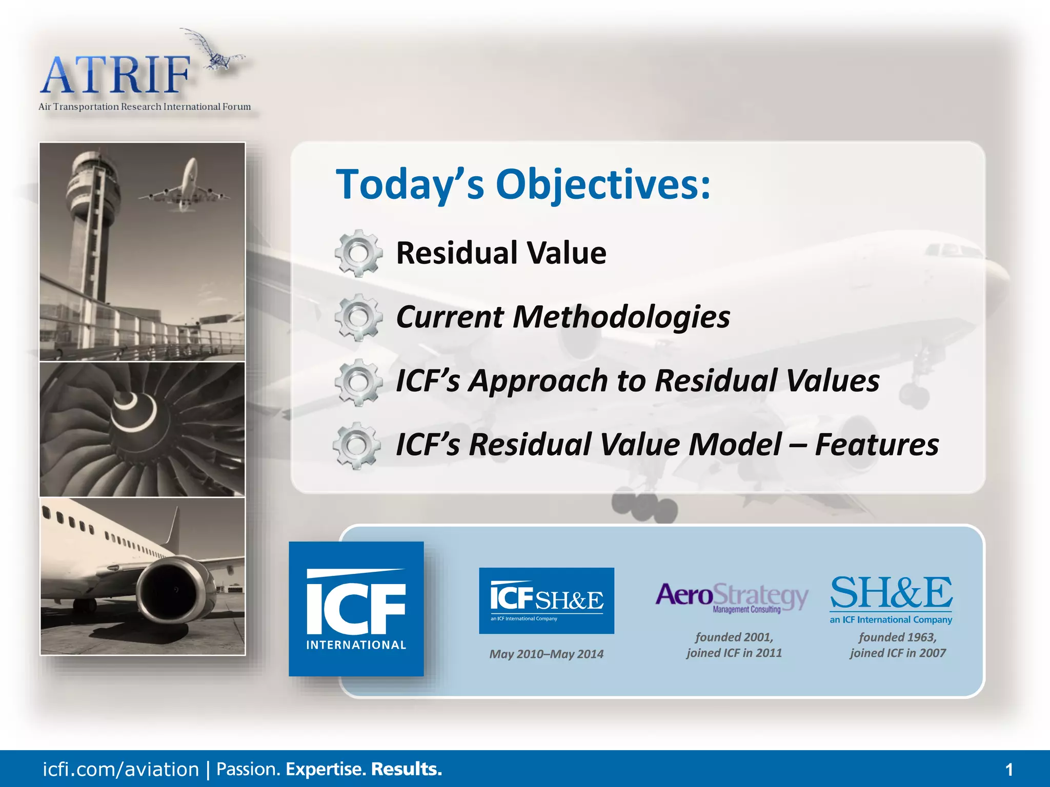 ICF Residual Value Model | PDF