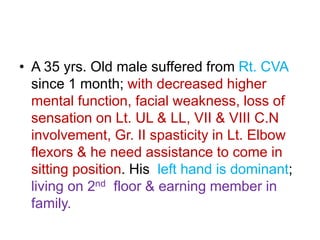 International classification of functioning of cerebral vascular ...