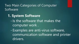 ICF3.pptx computer software dhjddjbdjddr | PPT