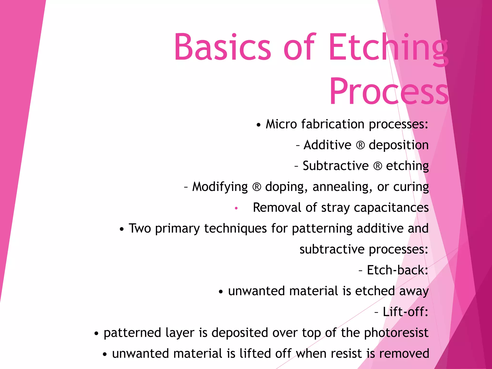 IC Fabrication Process | PDF