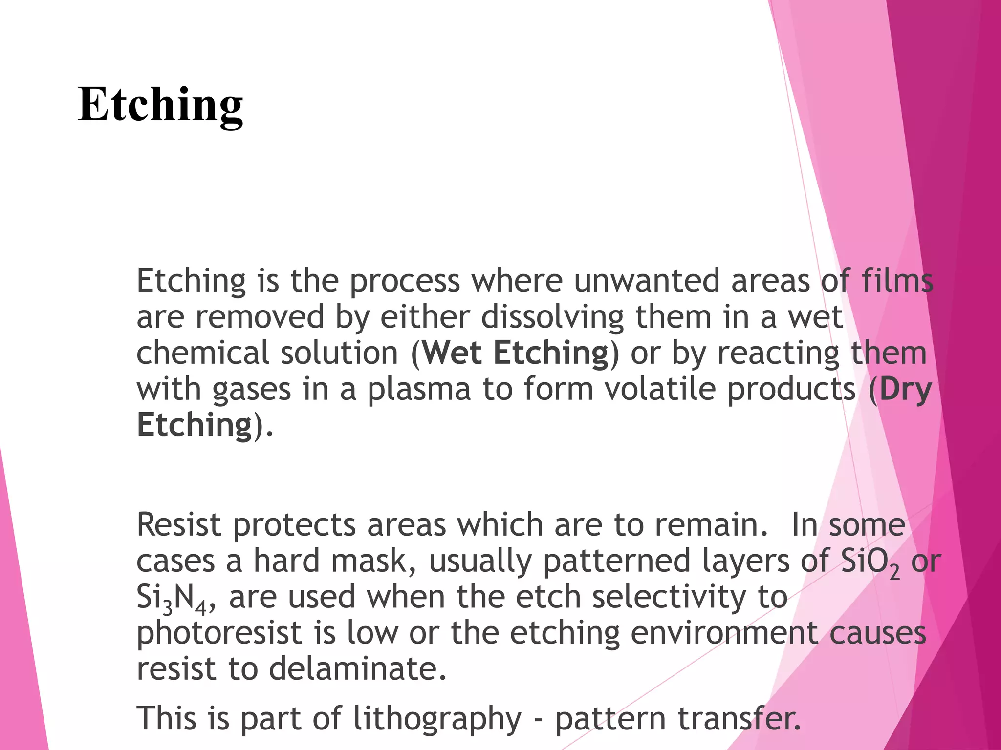 IC Fabrication Process | PDF