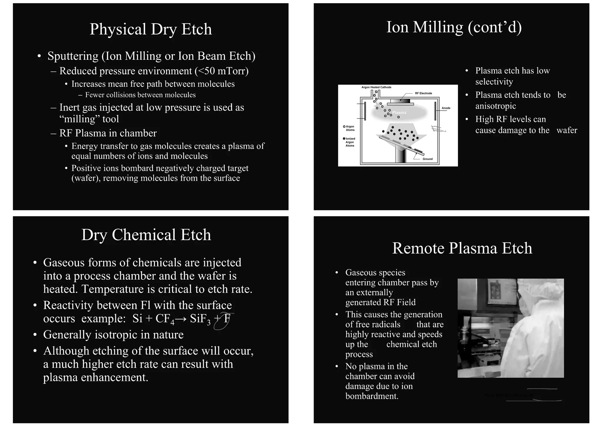 IC fabrication wafer processing metallization | PPT
