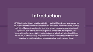 Exploring the ICFAI University Jaipur.pdf