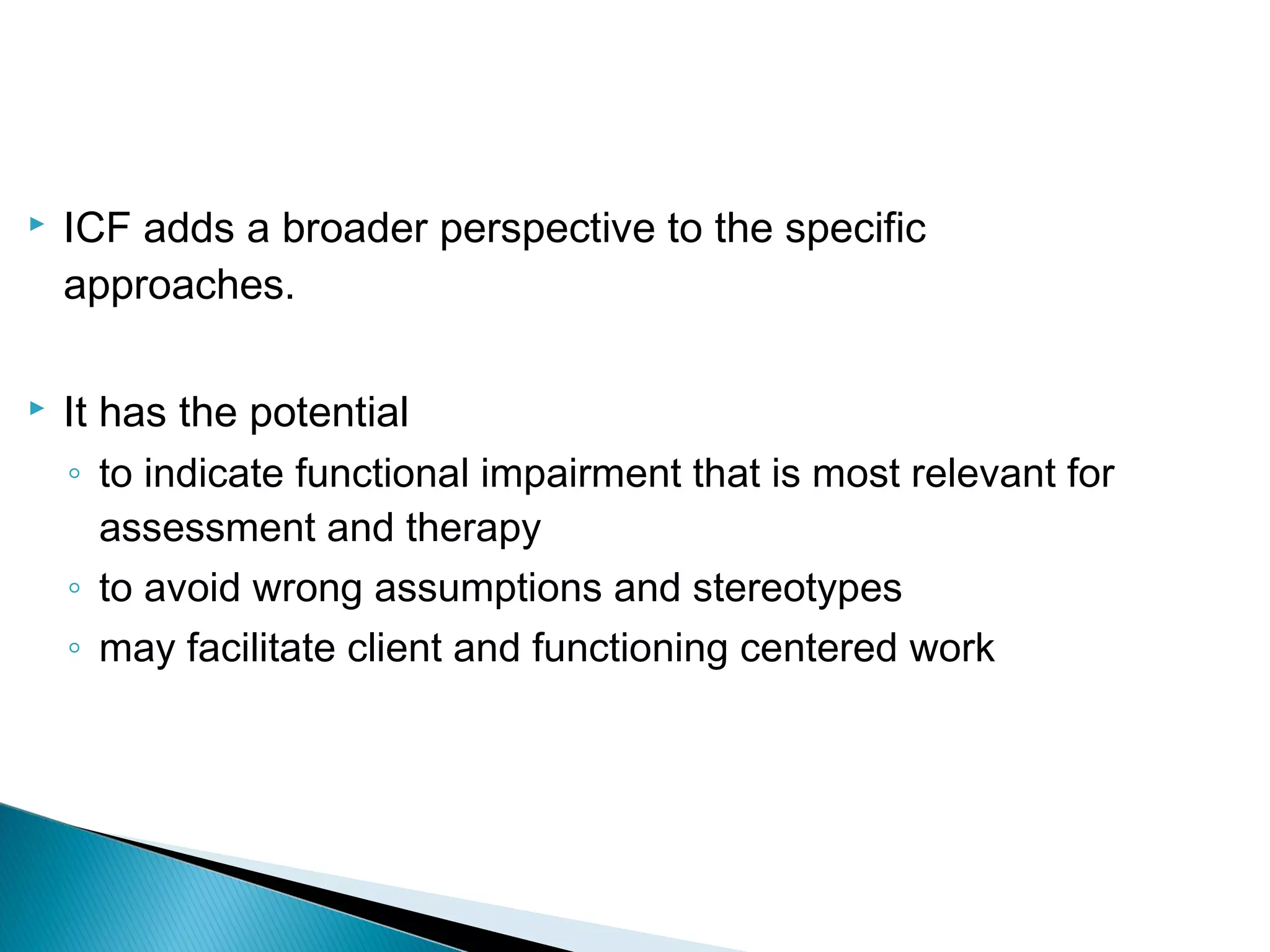 Using ICF to understand problems faced in the bathrooms by elders with ...