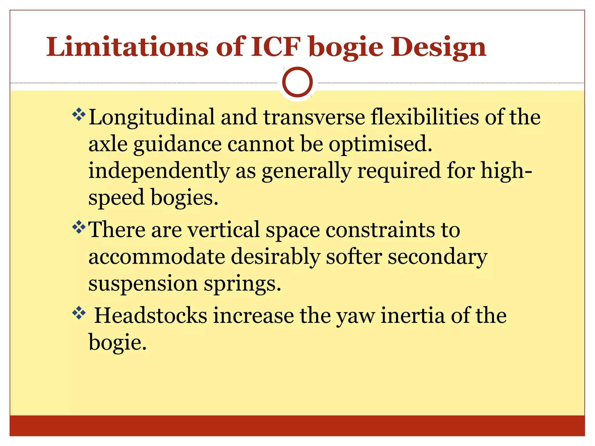 ICF Bogie | PPT