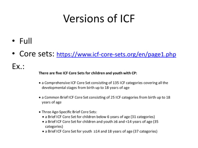 Icf coding guidlines | PPT
