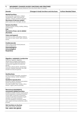 Interprofessional person-centred assessment and referral / discharge ...