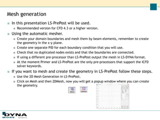 ICFD Tutorial - Two Dimensional Cylinder Flow.pdf | 3-D Graphics | Computer Software and ...
