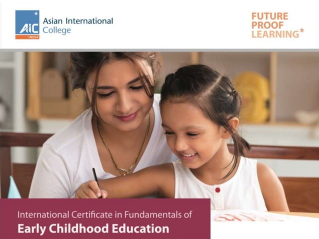 International Certificate in Fundamentals of Early Childhood Education ...