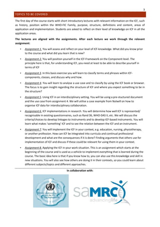 ICF facilitator training course, Pretoria (information) | PDF