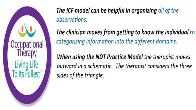 Neuro-Developmental Treatment Practice and the ICF Model | PPTX ...