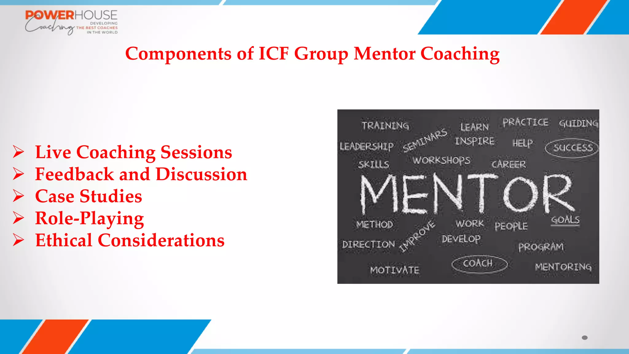 ICF Group Mentor Coaching | PPTX