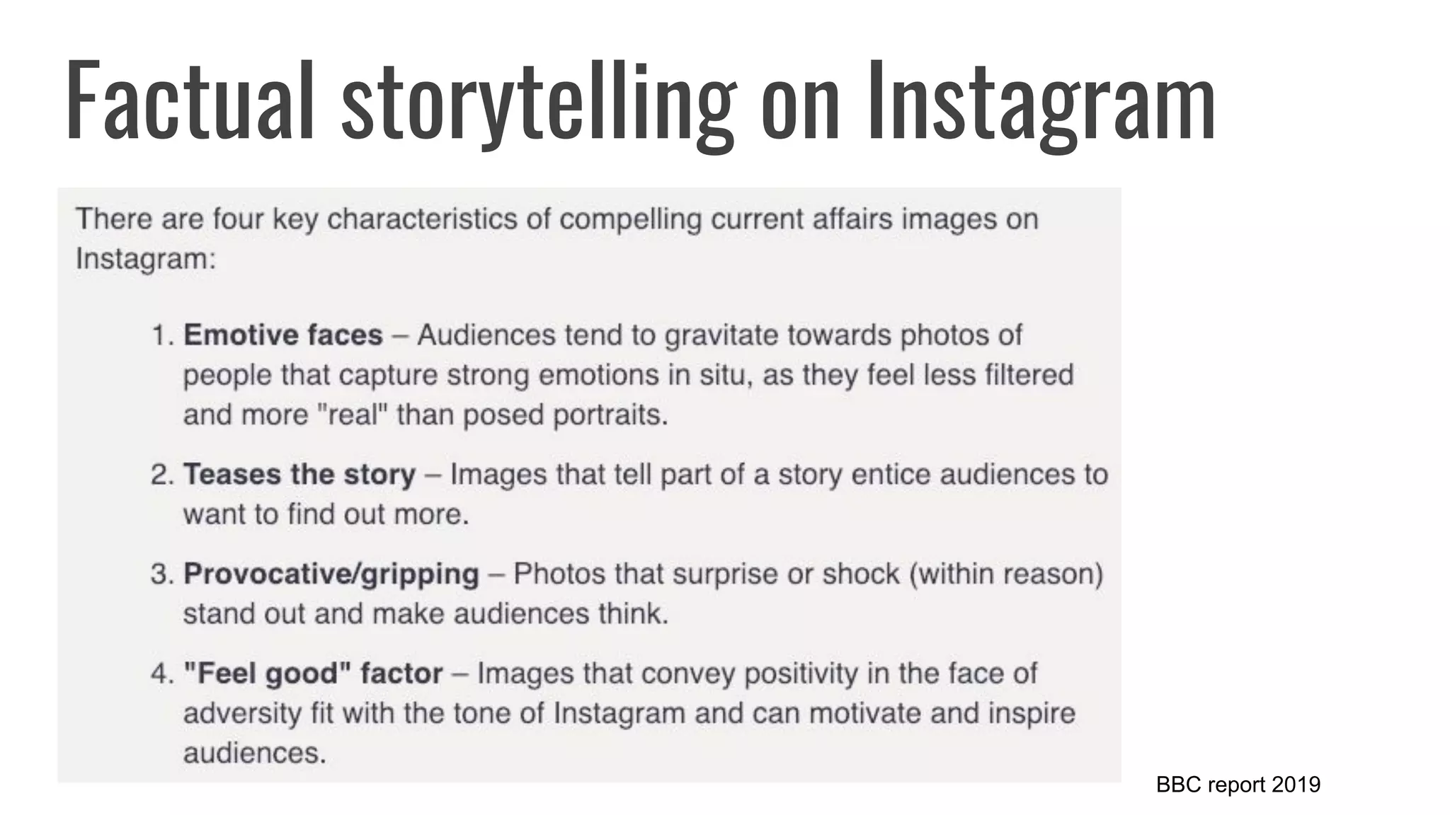 Visual journalism: gifs, emoji, memes and other techniques | PPT