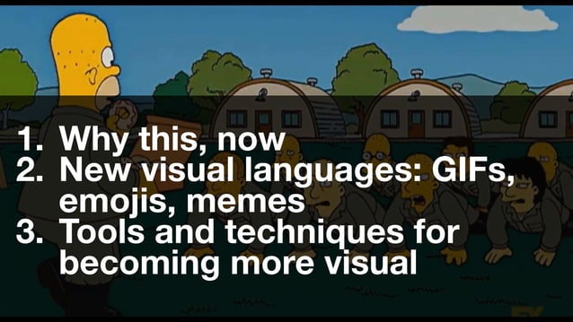 Visual journalism: gifs, emoji, memes and other techniques | PPT