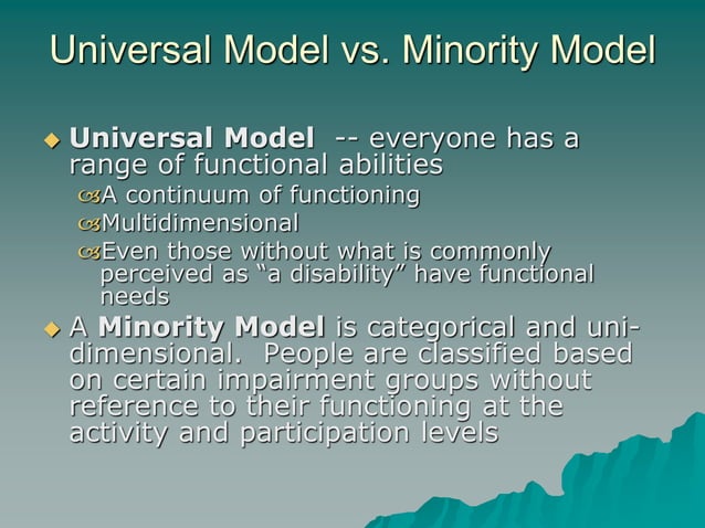 ICF model.ppt | Physical Therapy | Wellness