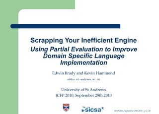 Scrapping Your Inefficient Engine | PDF | Programming Languages | Computing