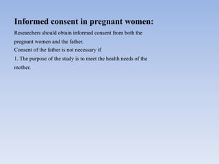 Informed consent form | PPTX | Medical Health