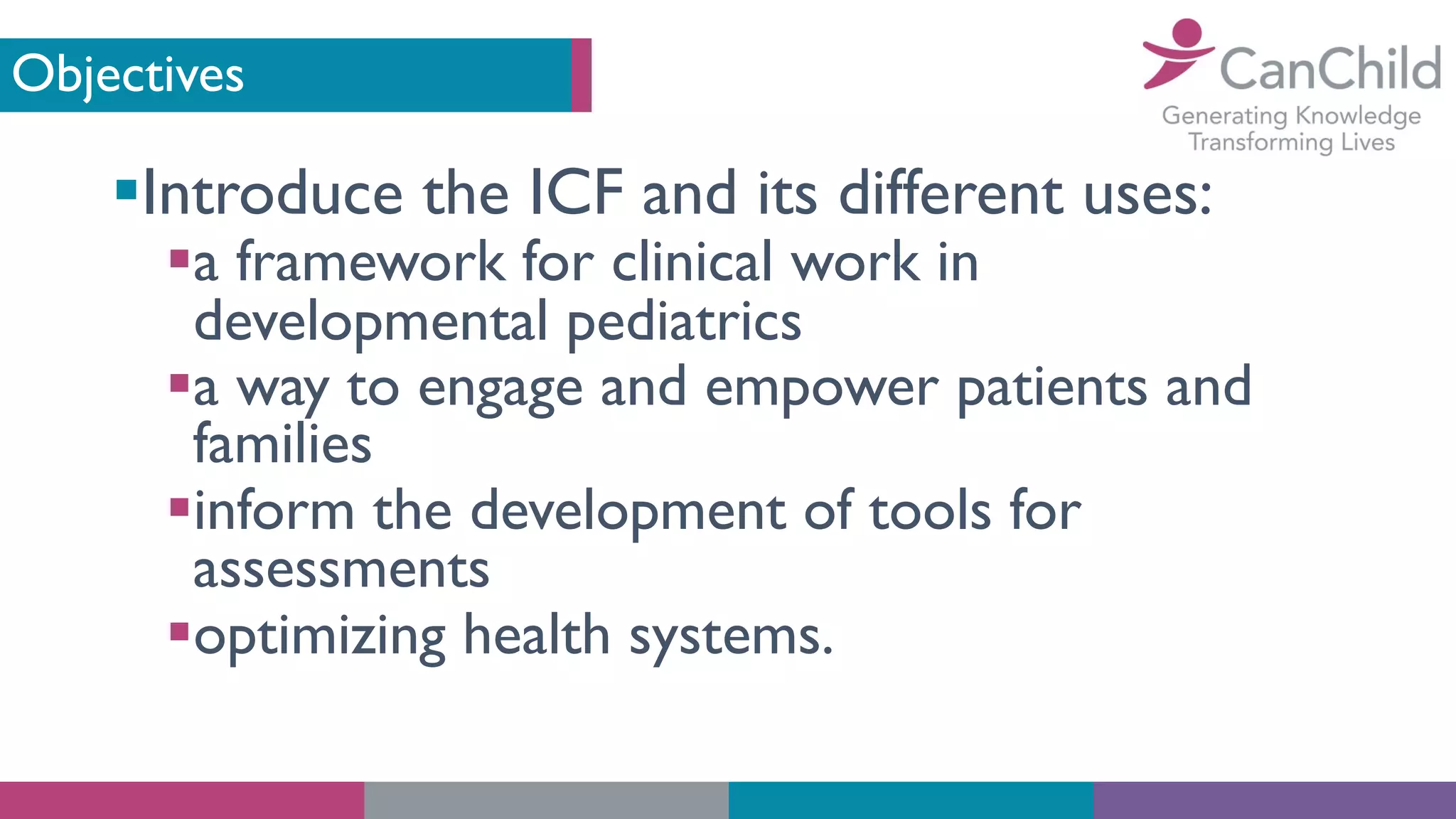 International Classification of Functioning, Disability and Health - From Patients to Systems | PDF