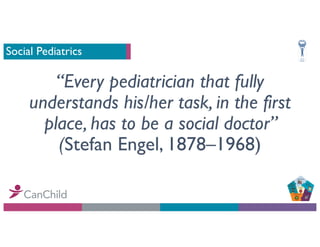 ICF in Social Pediatrics | PDF
