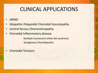 INDOCYANINE GREEN ANGIOGRAPHY | PPTX