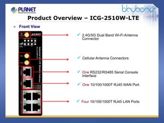 ICG-2510W-LTE Industrial 4G LTE Cellular Wireless Gateway | PPTX