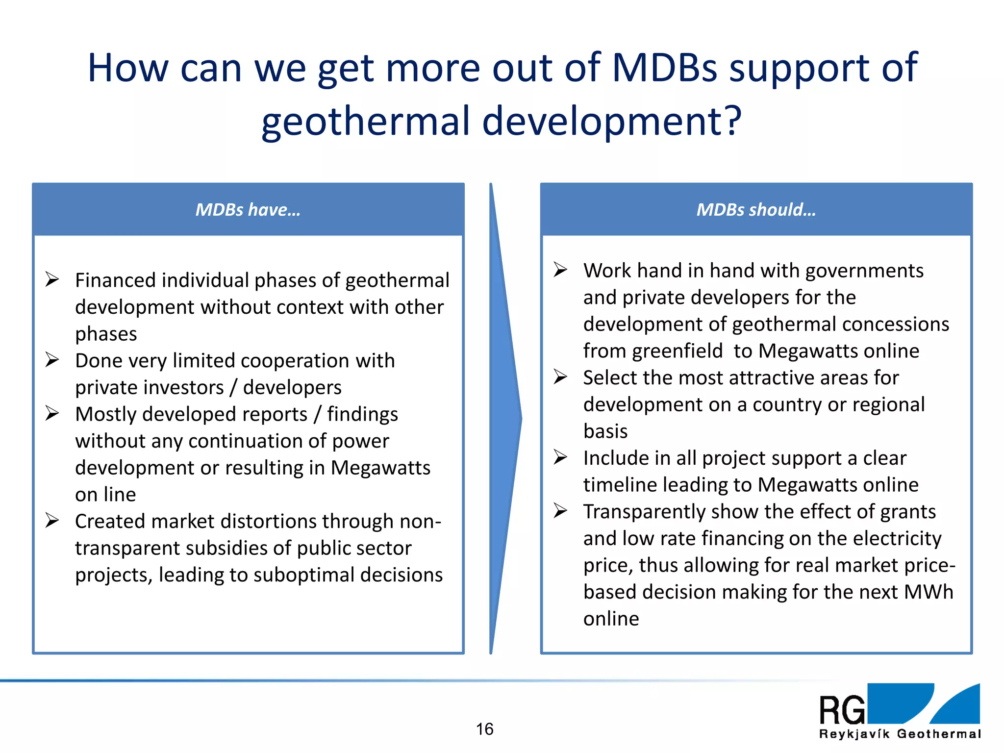 Realizing the Geothermal Value Chain in developing countries | PDF