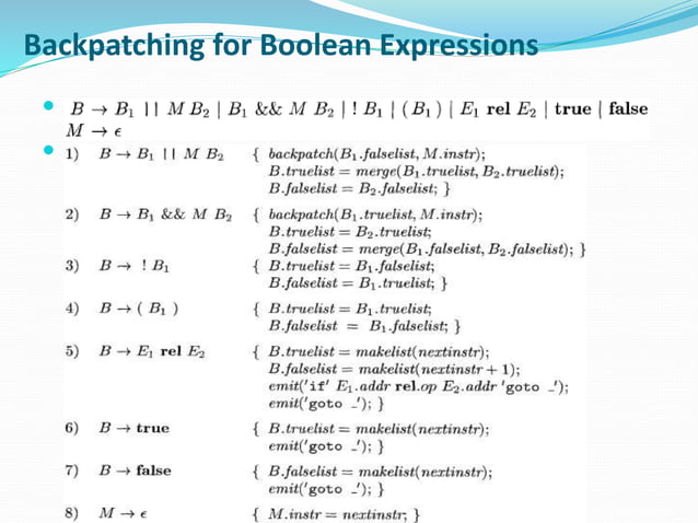 Syntax Directed Translation Into Three Address Code Pptx Programming Languages Computing