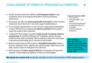 Robotic Process Automation Framework | PPT