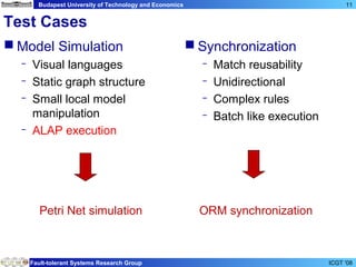 A benchmark evaluation for incremental pattern matching in graph transformation | PPT