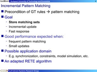 A benchmark evaluation for incremental pattern matching in graph transformation | PPT