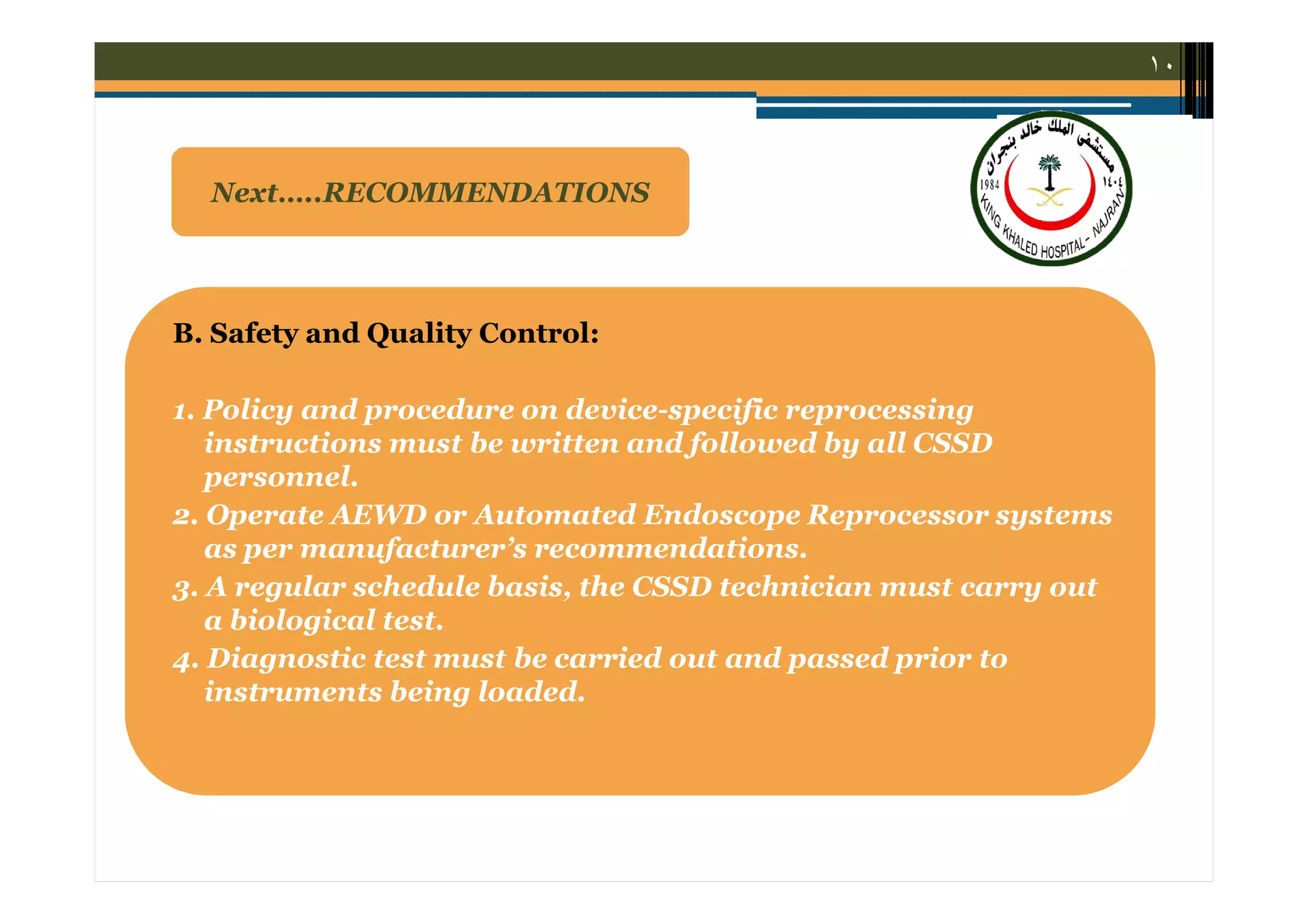 Infection Control Guidelines for Endoscopy Unit [compatibility mode] | PDF