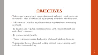 ICH- Objectives and stability guidelines | PPT