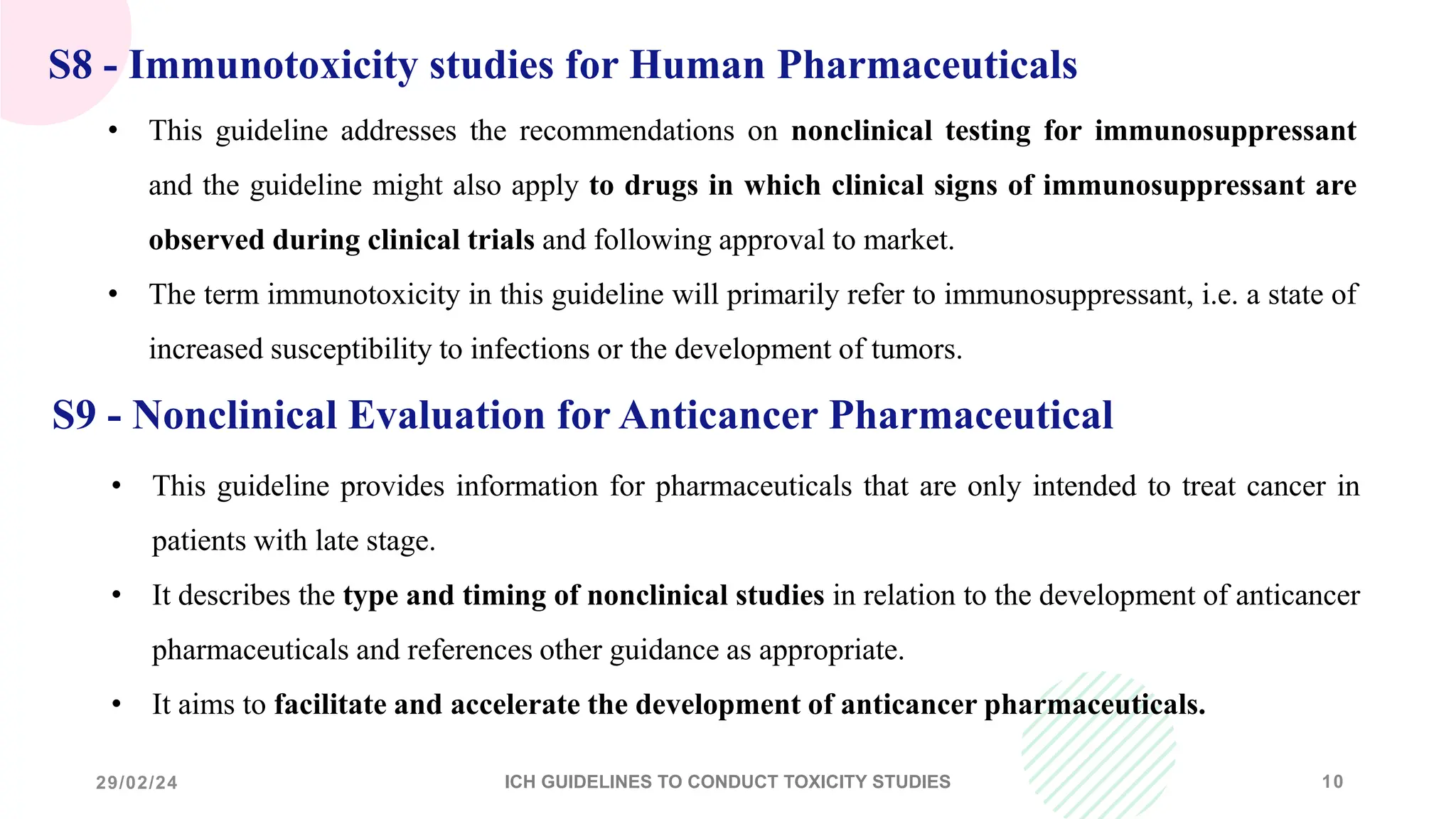 Regulatory Guidelines for Conducting Toxicity Studies by ICH.pptx