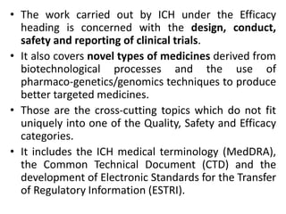 ICH guidelines in biopharmaceutics b.pharm | PDF