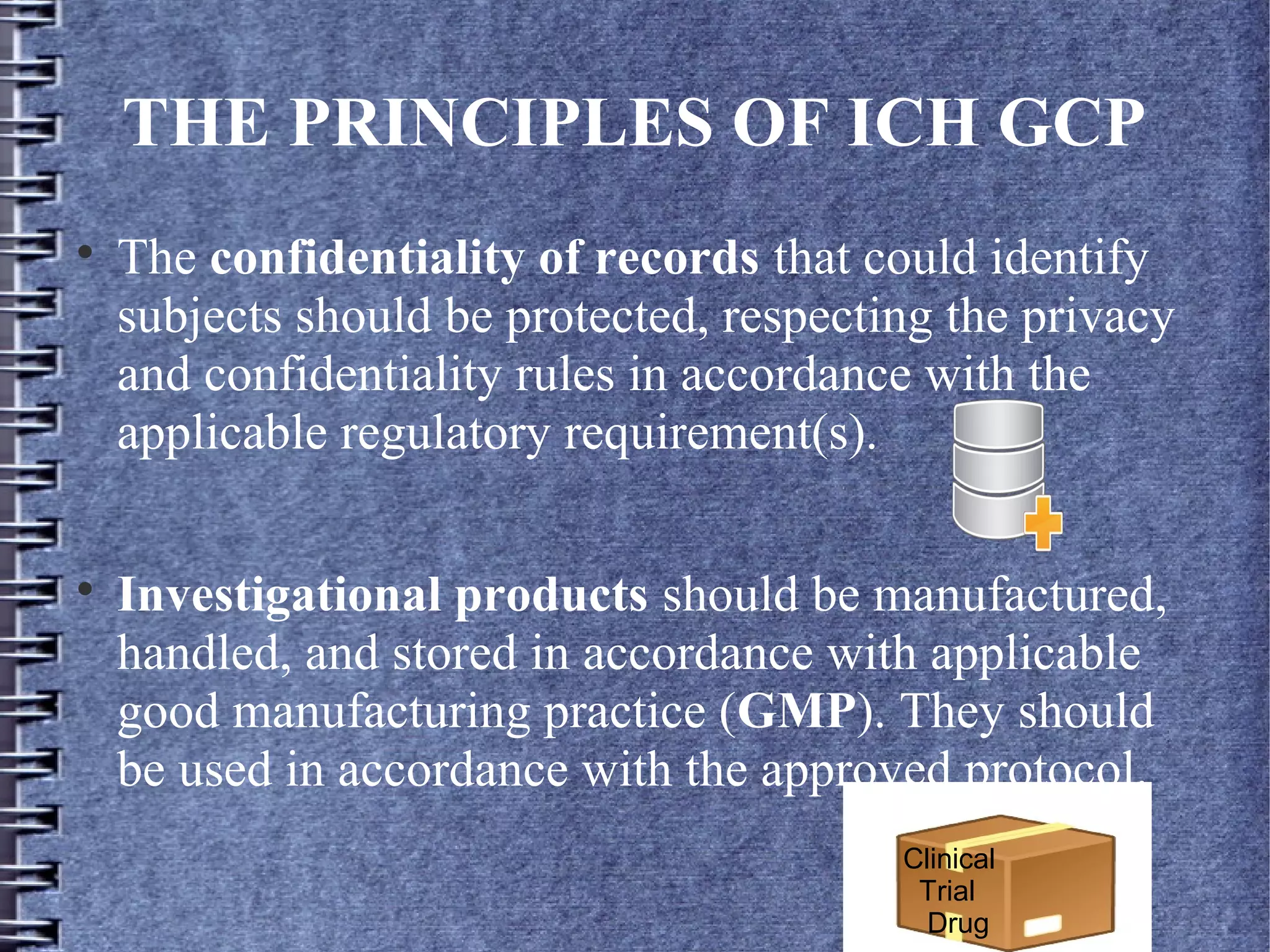 ICH GOOD CLINICAL PRACTICE | PPT
